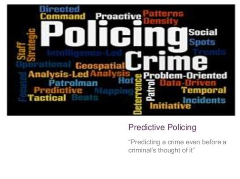 Predictive Policing Computational Thinking Show And Tell Predictive Policing Computational Thinking Show And Tell