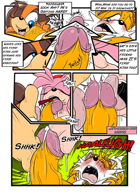 Rule 34 Amy Rose Amy Rose Boom Anthro Badger Canid Canine Dialogue