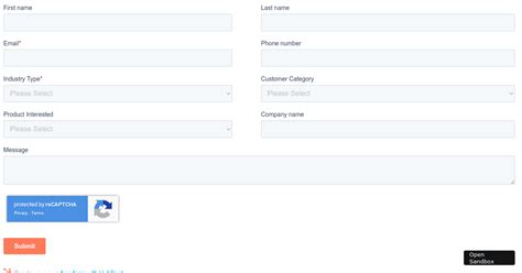 Hubspot Form Render In React Forked Codesandbox