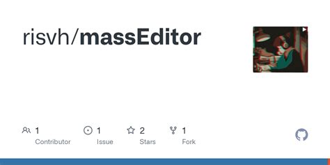 Github Risvhmasseditor