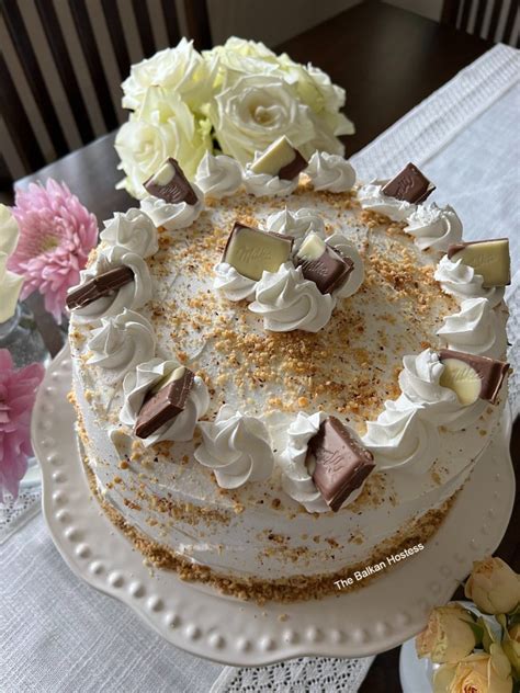 Milka Torta Milka Chocolate Cake The Balkan Hostess