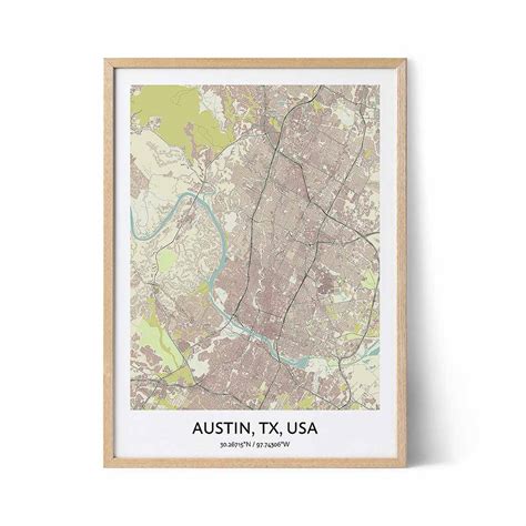 Personalized Map T Positive Prints
