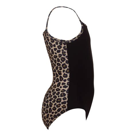 Leopard Camisole Leotard K Bee Leotards