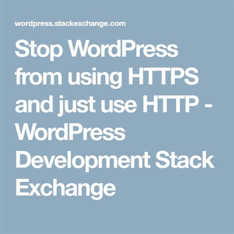 Stop Wordpress From Using