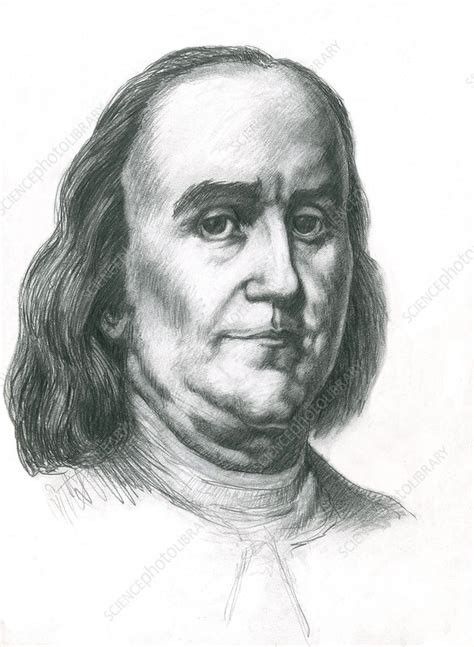 Benjamin Franklin Stock Image C033 4159 Science Photo Library