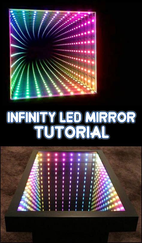 Infinity LED Mirror Easy Steps To Build Your Projects OBN Led