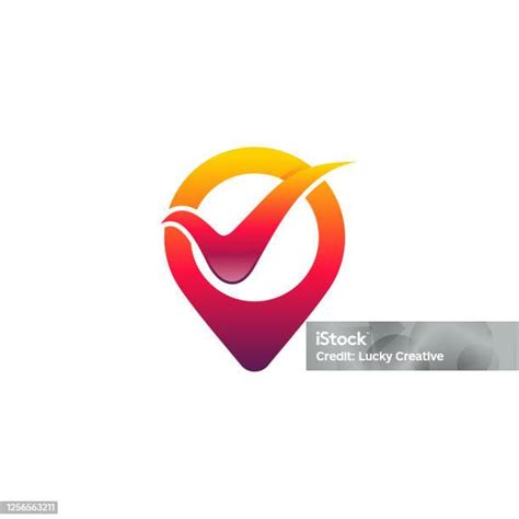 체크 포인트 디자인 컨셉 벡터 세이프 플레이스 템플릿 기호 아이콘 0명에 대한 스톡 벡터 아트 및 기타 이미지 0명 가리키기 검색 Istock