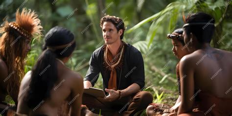 Premium Photo Anthropologist39s Discussion On Amazonian Tribe Customs