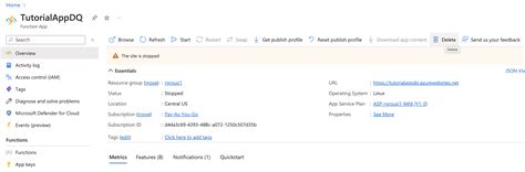 Tutorial Creating Microsoft Azure Function Apps