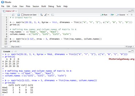 R Matrix