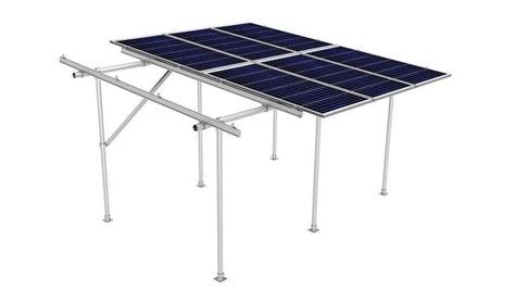 Sunmodos Multi Purpose System Can Be A Solar Roof Ground Canopy Or Multi Pole Mount Solar