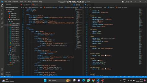 Video Aniket Tagor On Linkedin Sharing My Html Css Project Amazon Homepage Clone