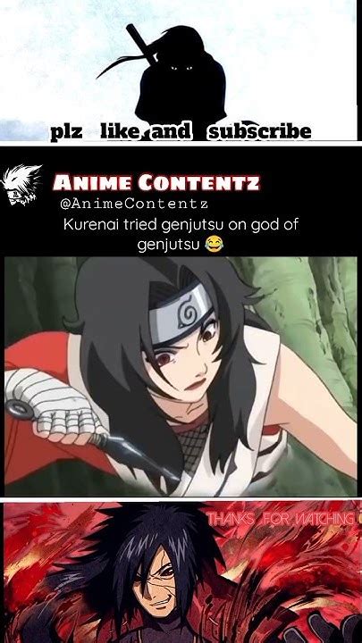 Kurenai Tried Genjutsu On Itachi 😁 Naruto Kakashi Itachi Shorts