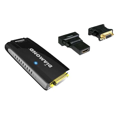 Diamond Multimedia USB To VGA DVI HDMI Video Graphics Adapter Up To X X