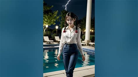 Ai 4k Lookbook 미소띤 인공지능 소녀의 일상 The Daily Life Of A Smiling Ai Girl 笑顔のあるai少女の日常 Youtube