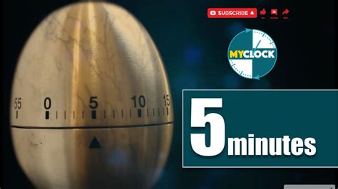 5 Minutes Egg Timer 🥚 ⏲ Youtube