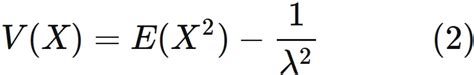 How To Find The Variance Of The Exponential Distribution Semath Info
