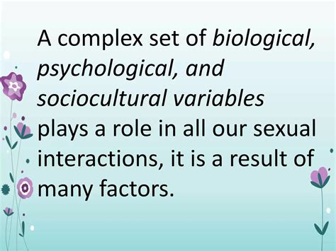 Dimensions Of Human Sexuality Pptx
