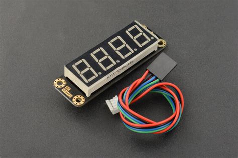 Gravity 4 Digital Led Segment Display Module Green Dfrobot