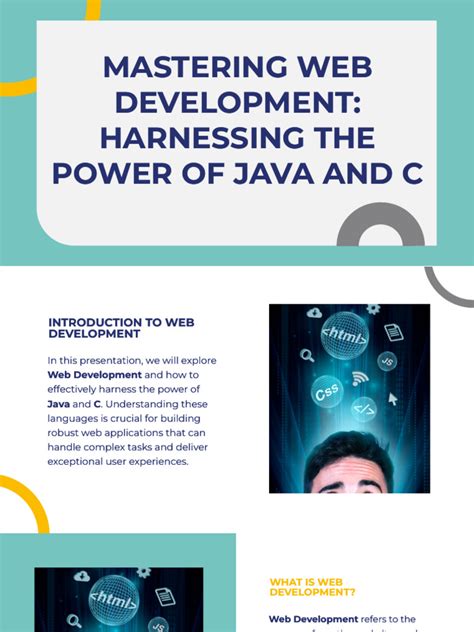 Slidesgo Mastering Web Development Harnessing The Power Of Java And C 202502070054416ggn Pdf