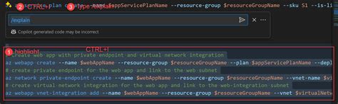 Scripting Azure Cli With 6 Features In Github Copilot Roy Kim On Azure And Ai