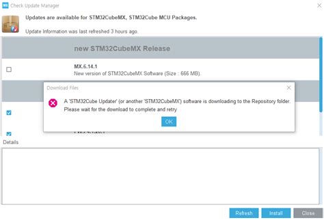 Update Stm32cubemx And Stm32cube Mcu Packages Stmicroelectronics
