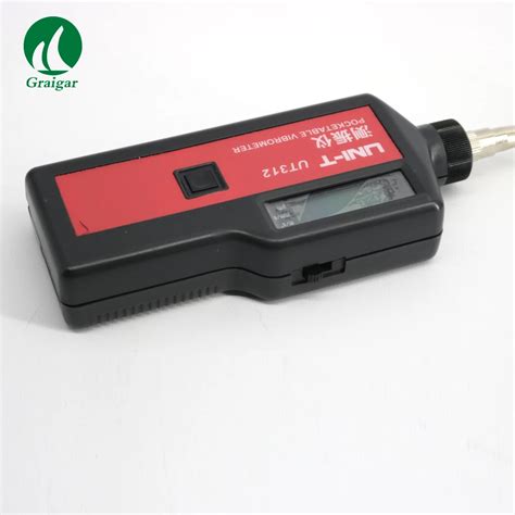 Uni T Ut312 Vibrometer Portable Lcd Vibration Analyzer Tester Meter With Split Sensor Signal