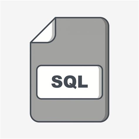 Sql Vector Hd Png Images Vector Sql Icon Sql Icons Sql Document Png
