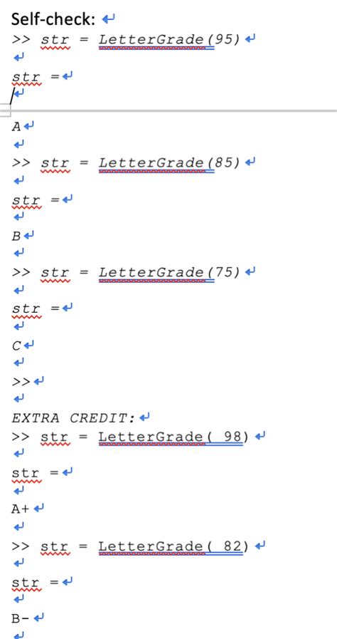 Solved Write A Function That Takes In A Numeric Grade And