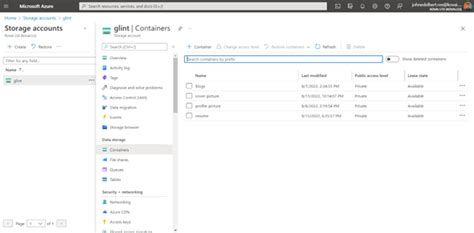 Azure Blob Containers Techmeet360