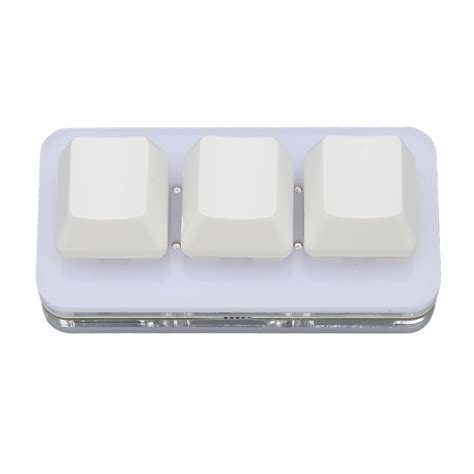 2024 Usb 3 Key Mini Keypad Rgb Led Backlight Supports Hot Swap Osu Hid Macro Programming