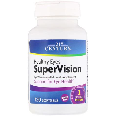 21st Century Healthy Eyes Supervision 120 Softgels Byclue