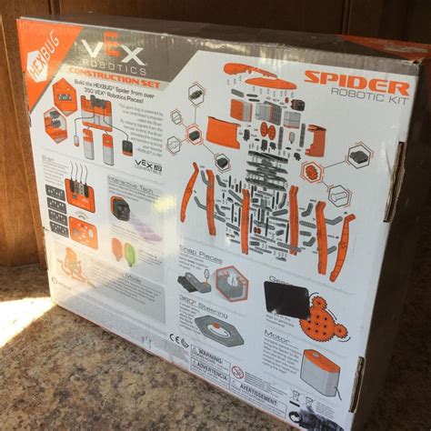 Hexbug Vex Robotics Spider Robotic Construction Set With Remote Control