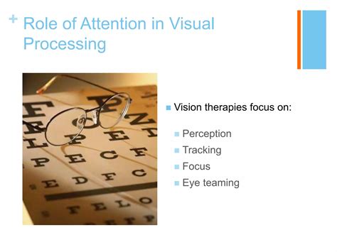 Visual Attention And Processing With Visual Only Im Pptx Physical