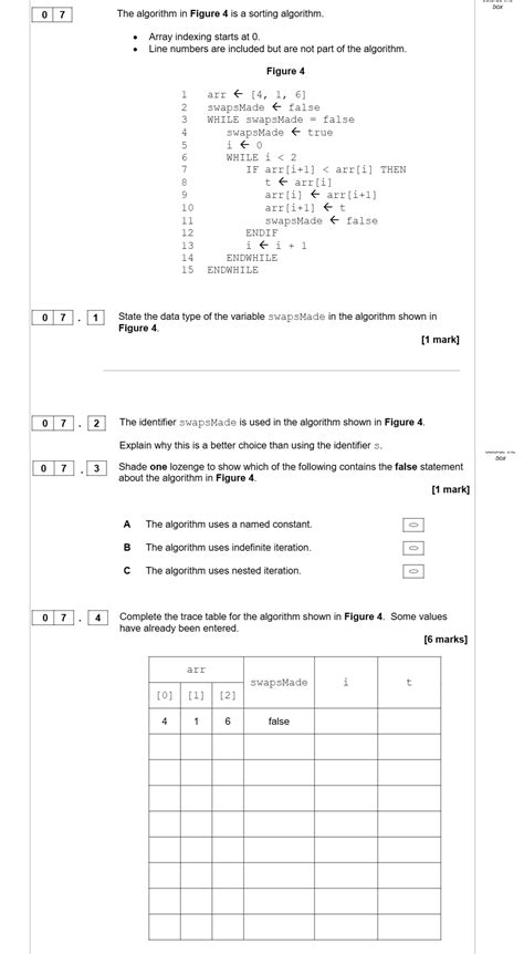 Gcse Aqa Computer Science Computational Thinking Searching And Sorting Algorithms The Algorithm