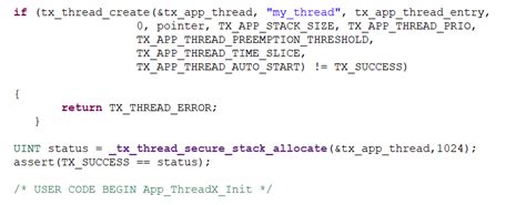 azure rtos class b xcube stl cpu test failed pspli stmicroelectronics community