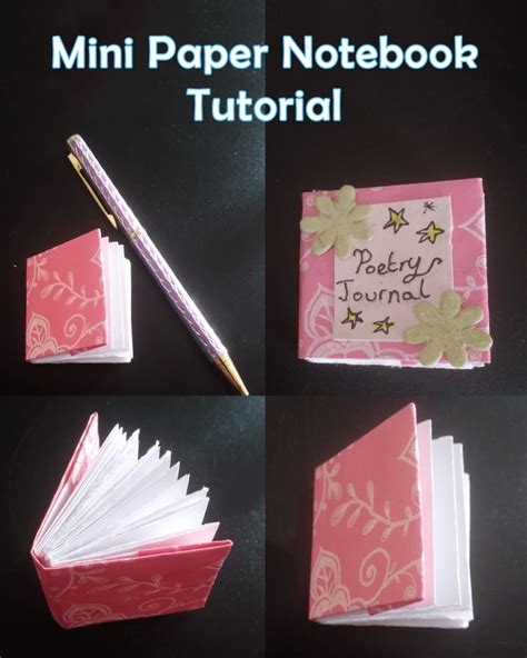 How To Make A Mini Notebook In 8 Steps Imagine Forest