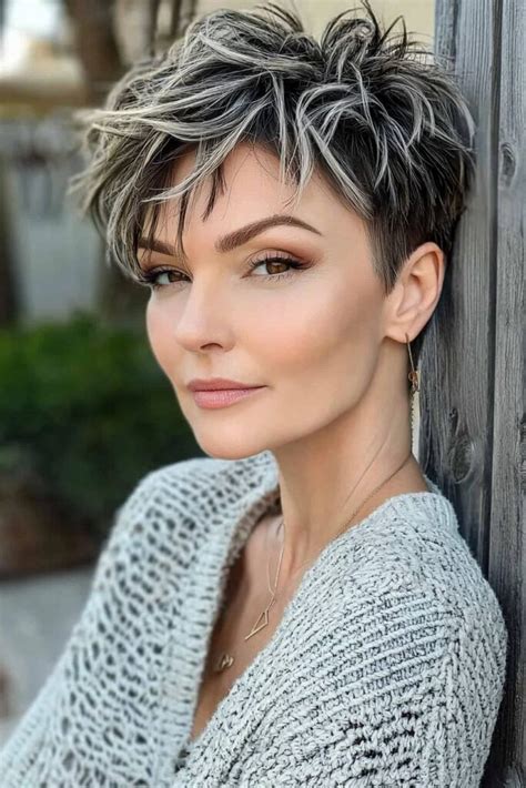 20 Undercut Edgy Choppy Pixie Cuts For Women Over 50 Belle Beauty Hacks