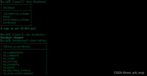 Wordpress忘记后台密码，只需修改mariadb数据库，一条命令解决！！！oracle Mysql Mariadb Vs Ocean