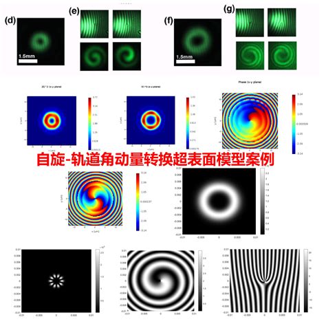 超表面仿真案例（6）——自旋 轨道角动量转换超表面 fdtd仿真 超表面