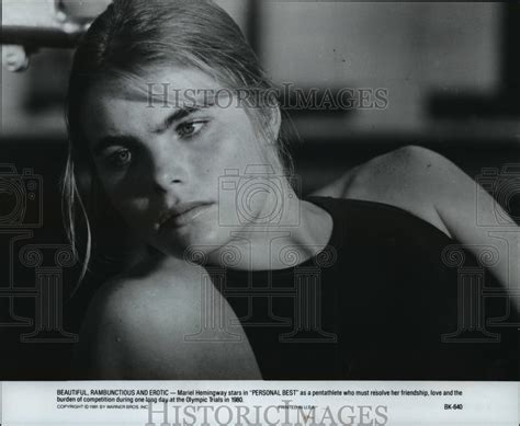 1982 Press Photo Mariel Hemingway In Personal Best Mjx05839