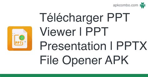 Ppt Viewer L Ppt Presentation L Pptx File Opener Apk Android App Télécharger Gratuitement