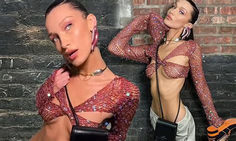 Bella Hadid Displays Her Sexy Tits Photos Pinayflixx Mega Leaks