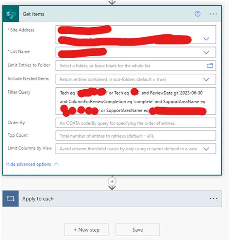 Solved Filter Query Get Items Not Working As Expected On Power