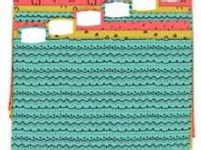 Printable X Index Card Divider Template PSD File For X Index Card Divider Template