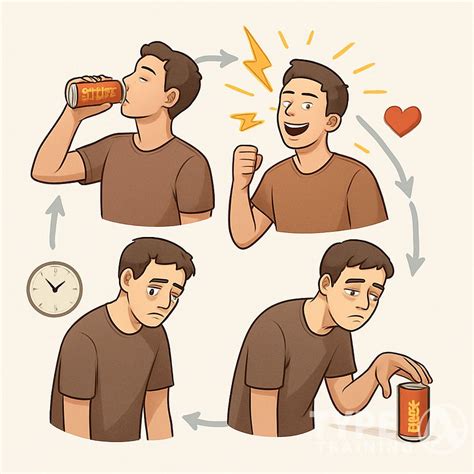 Caffeine Crash Cycle How Energy Drinks Create Dependency