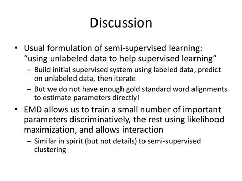 ppt statistical machine translation part vi better word alignment