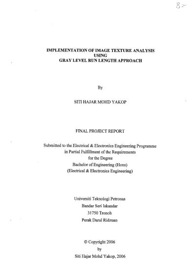 Submitted To The Electrical And Electronics Engineering Programme