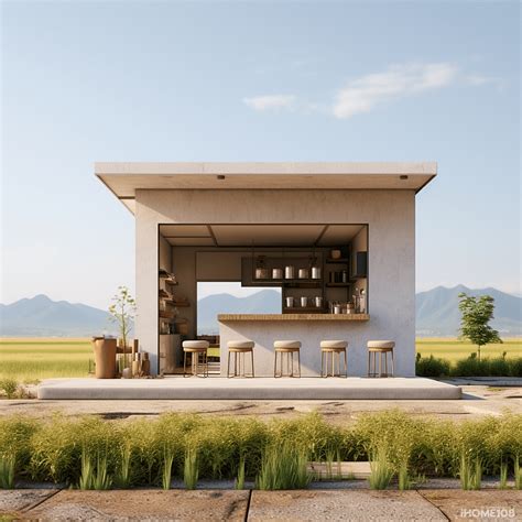 10 ไอเดียร้านกาแฟและเครื่องดื่มเล็กๆ ตามทุ่งนา