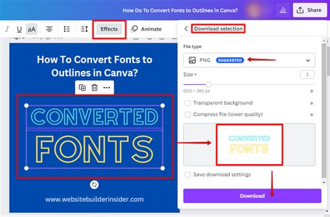 How Do I Convert Fonts To Outlines In Canva WebsiteBuilderInsider Com